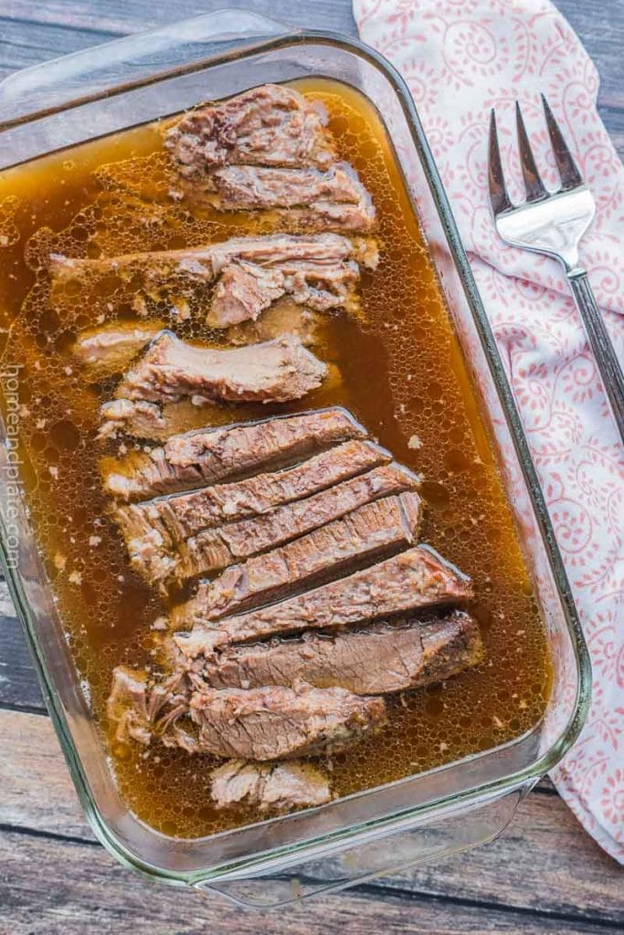 How to Cook Beef Brisket in the Oven Recipe - Home & Plate